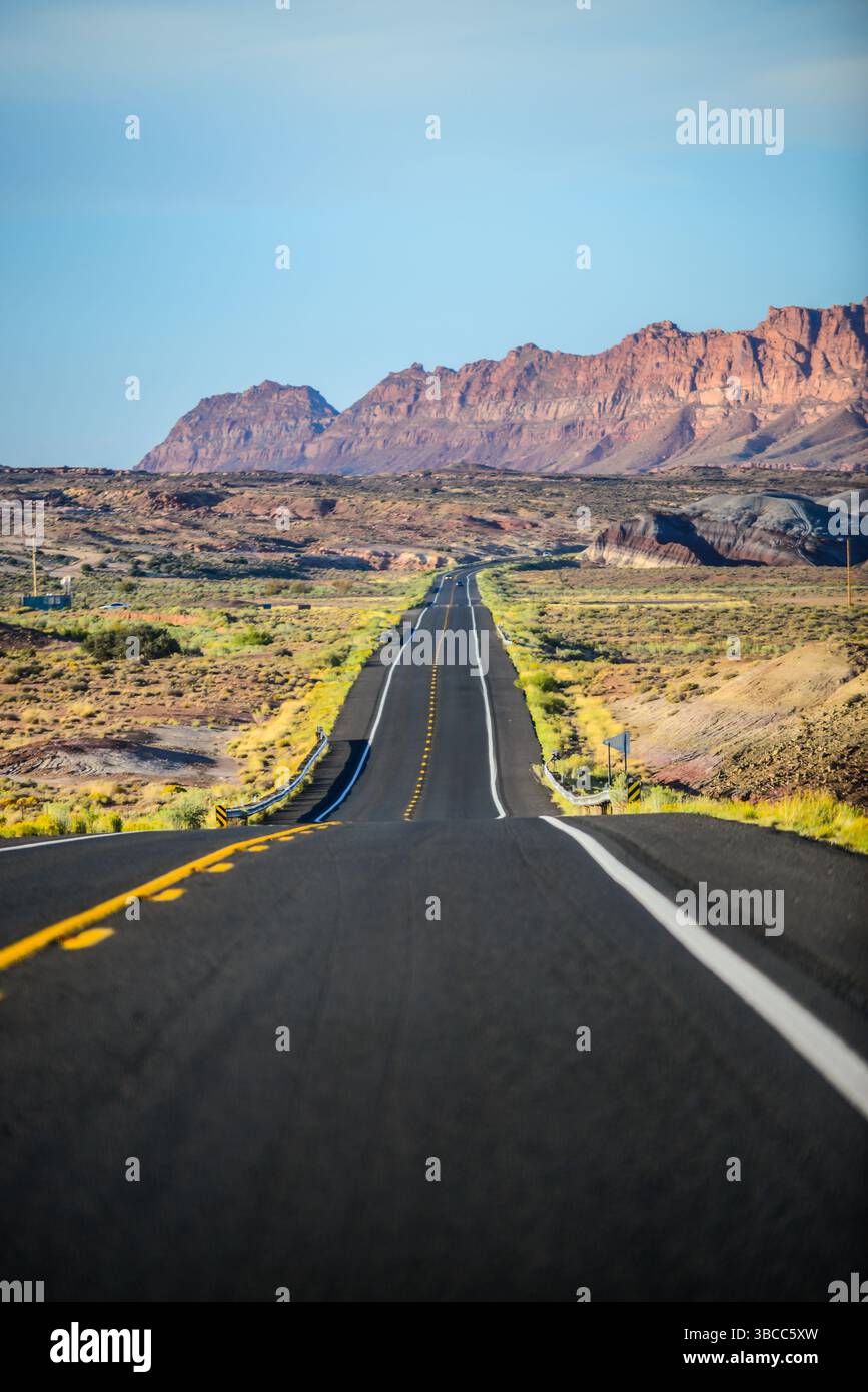 U.S. Route 89 (US 89) is a U.S. Highway in the state of Arizona Stock ...