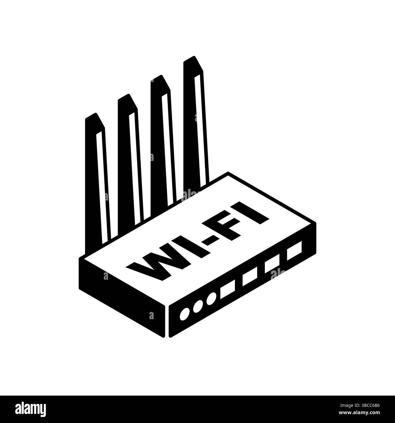 WiFi router sign. Wi-Fi Internet equipment icon. Wi Fi network ...