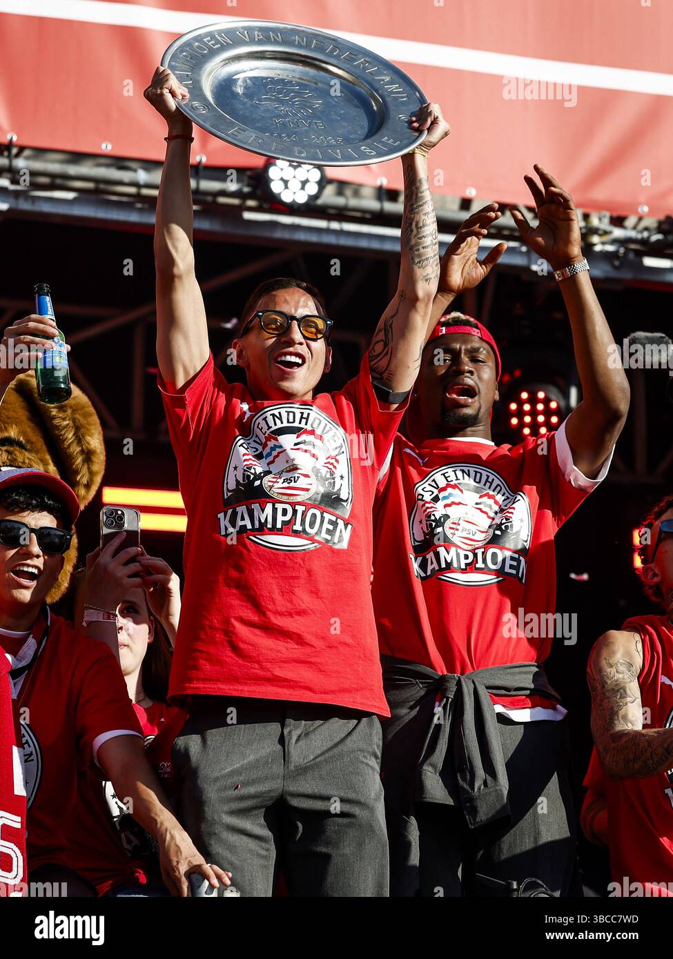 Eindhoven, Nethelands. 19 May, 2025. EINDHOVEN - (l-r) Mauro Junior of ...