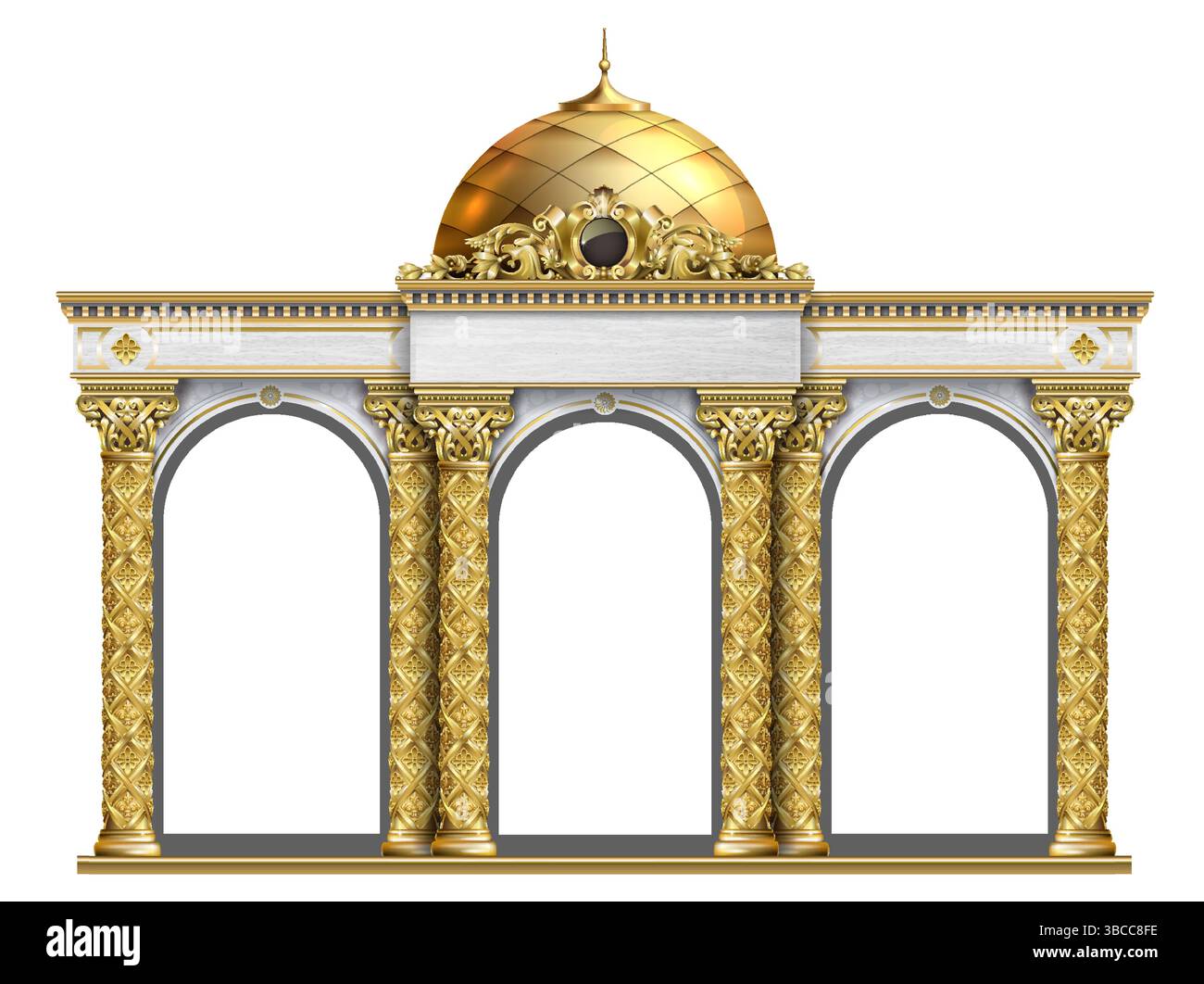 Golden gate gate Cut Out Stock Images & Pictures - Alamy