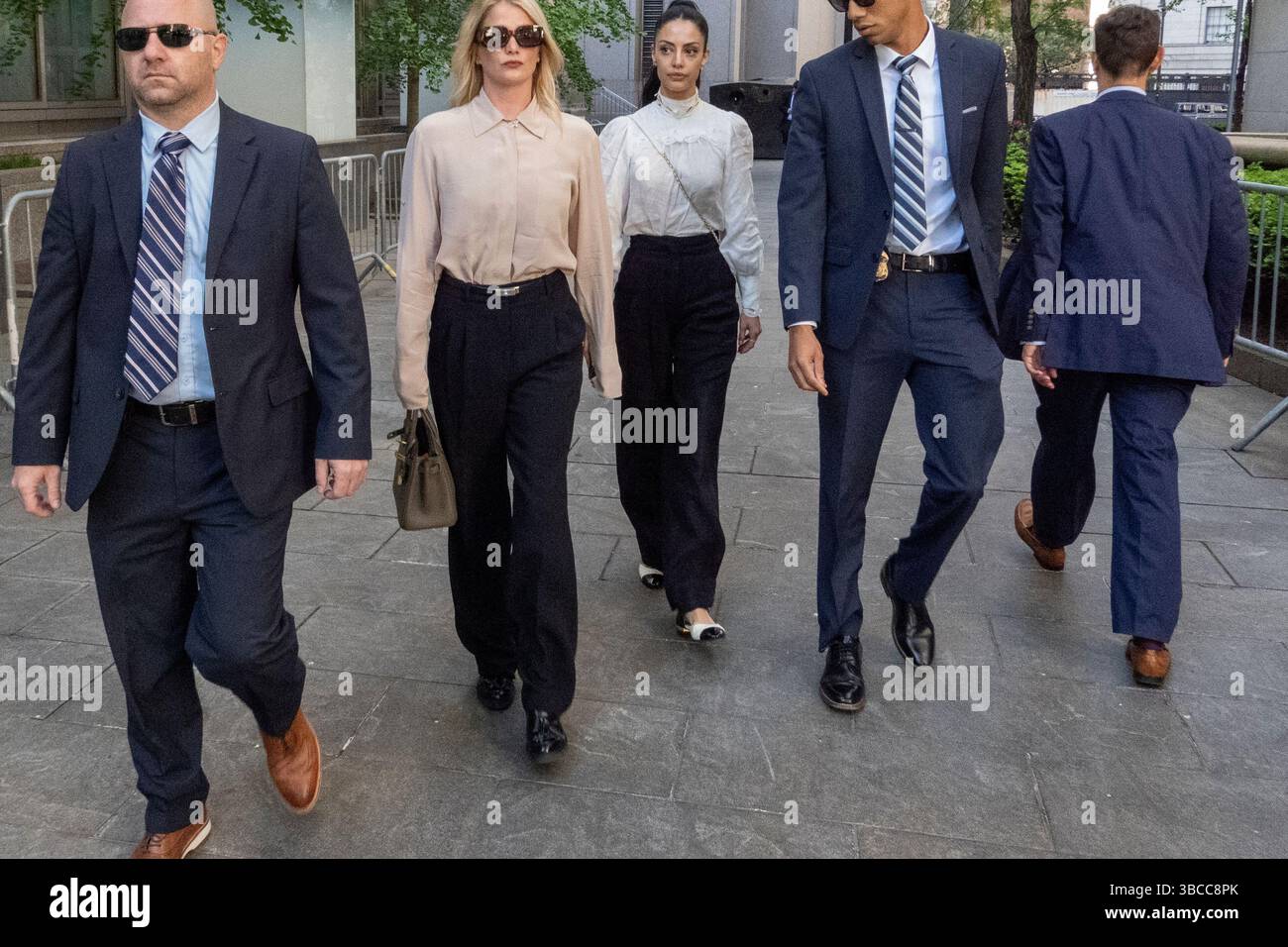 Witness Kerry Morgan arrives at Federal Court for the Sean "Diddy" Combs trial on Monday, May 19 ...