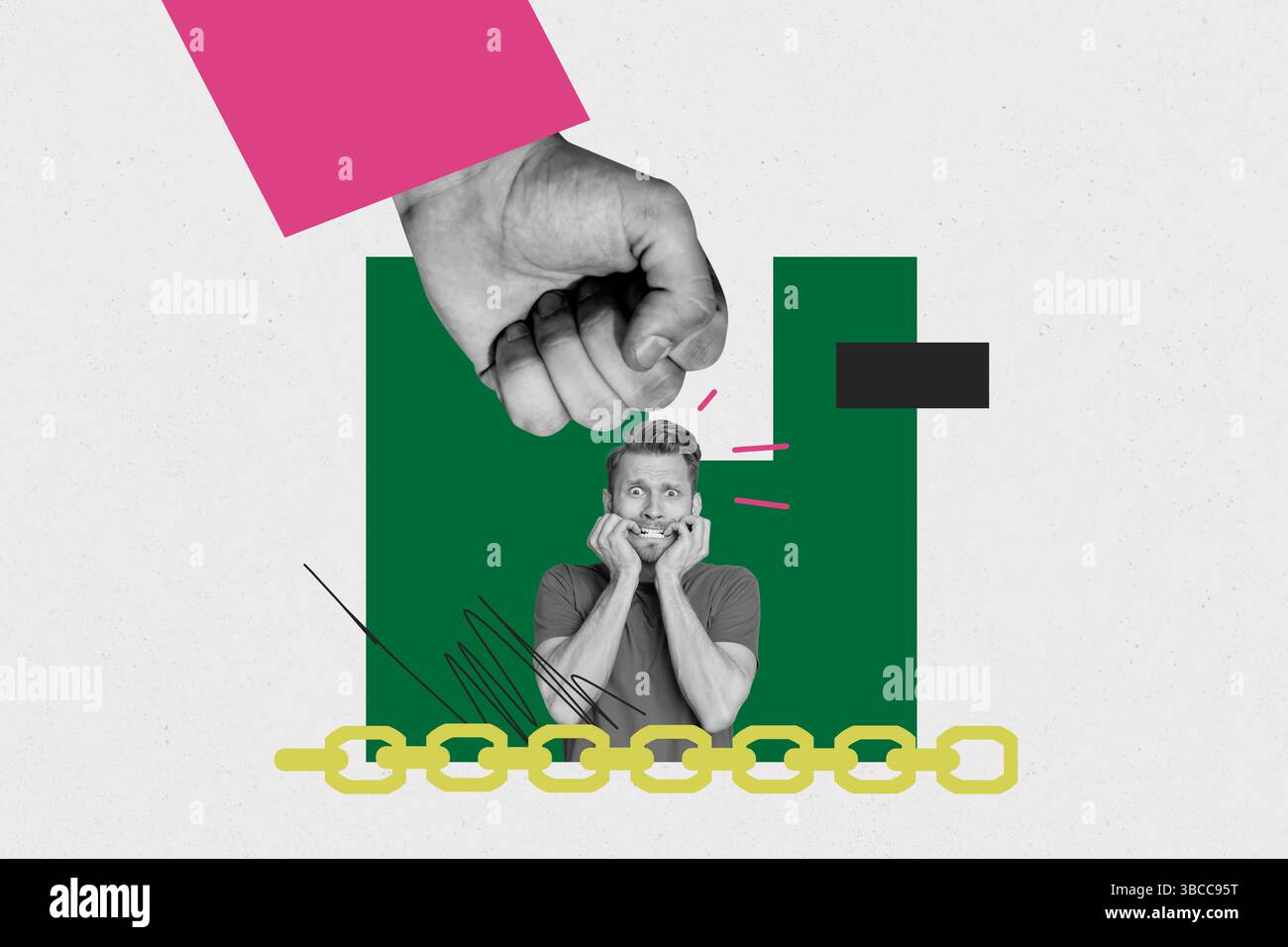 Trend artwork composite photo collage design of corporate teamwork ...