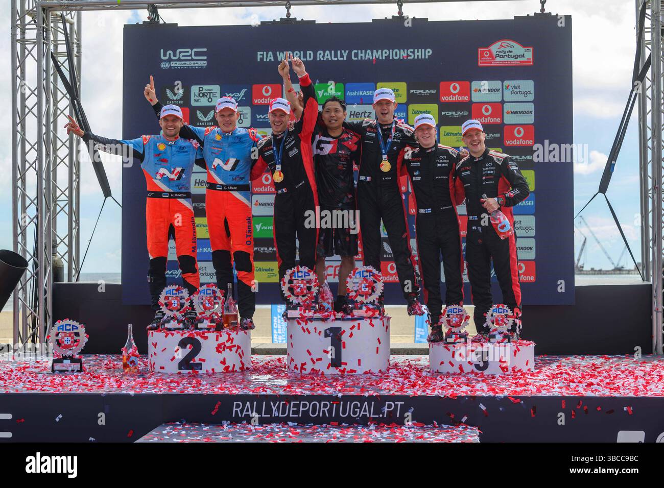 Matosinhos, Piombino, Portugal. 18th May, 2025. Driver Ott Tanak And Co ...