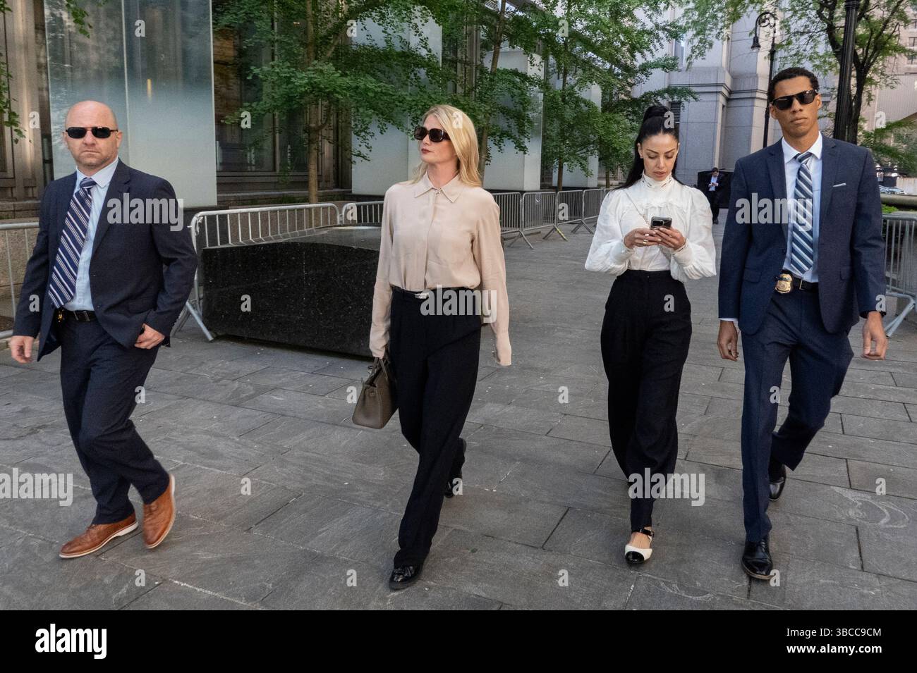 Witness Kerry Morgan arrives at Federal Court for the Sean "Diddy" Combs trial on Monday, May 19 ...