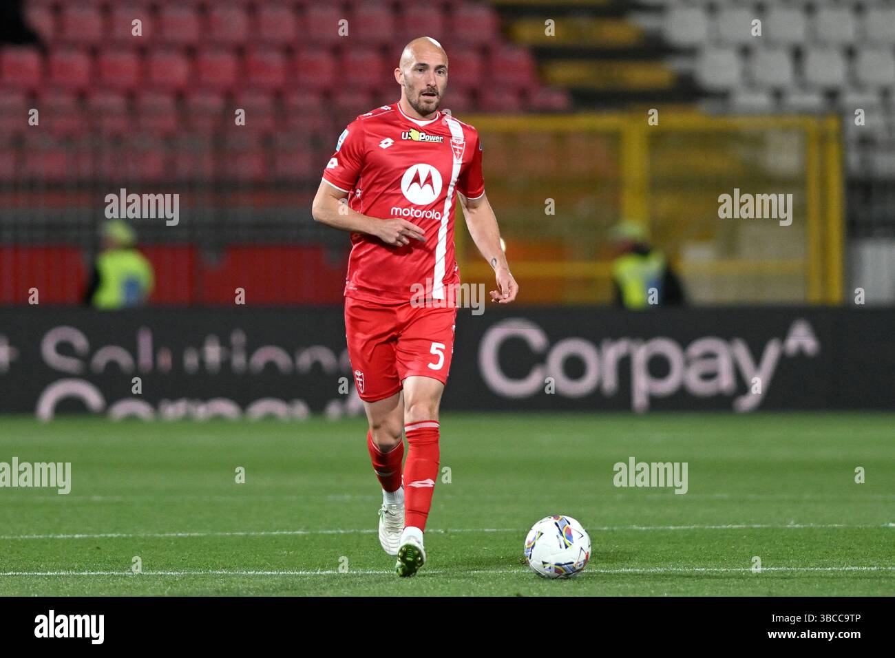 Monza, Italia. 18th May, 2025. AC Monza's Luca Caldirola during thirty ...