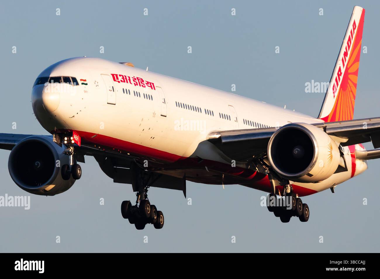 Vienna, Austria - May 2, 2025: Air India Boeing 777-300ER passenger ...