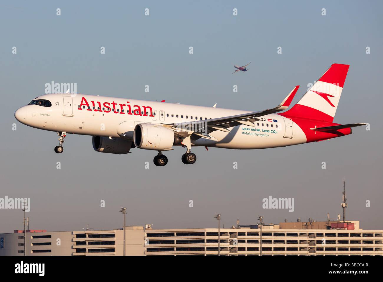 Vienna, Austria - May 2, 2025: Austrian Airlines A320 NEO passenger ...