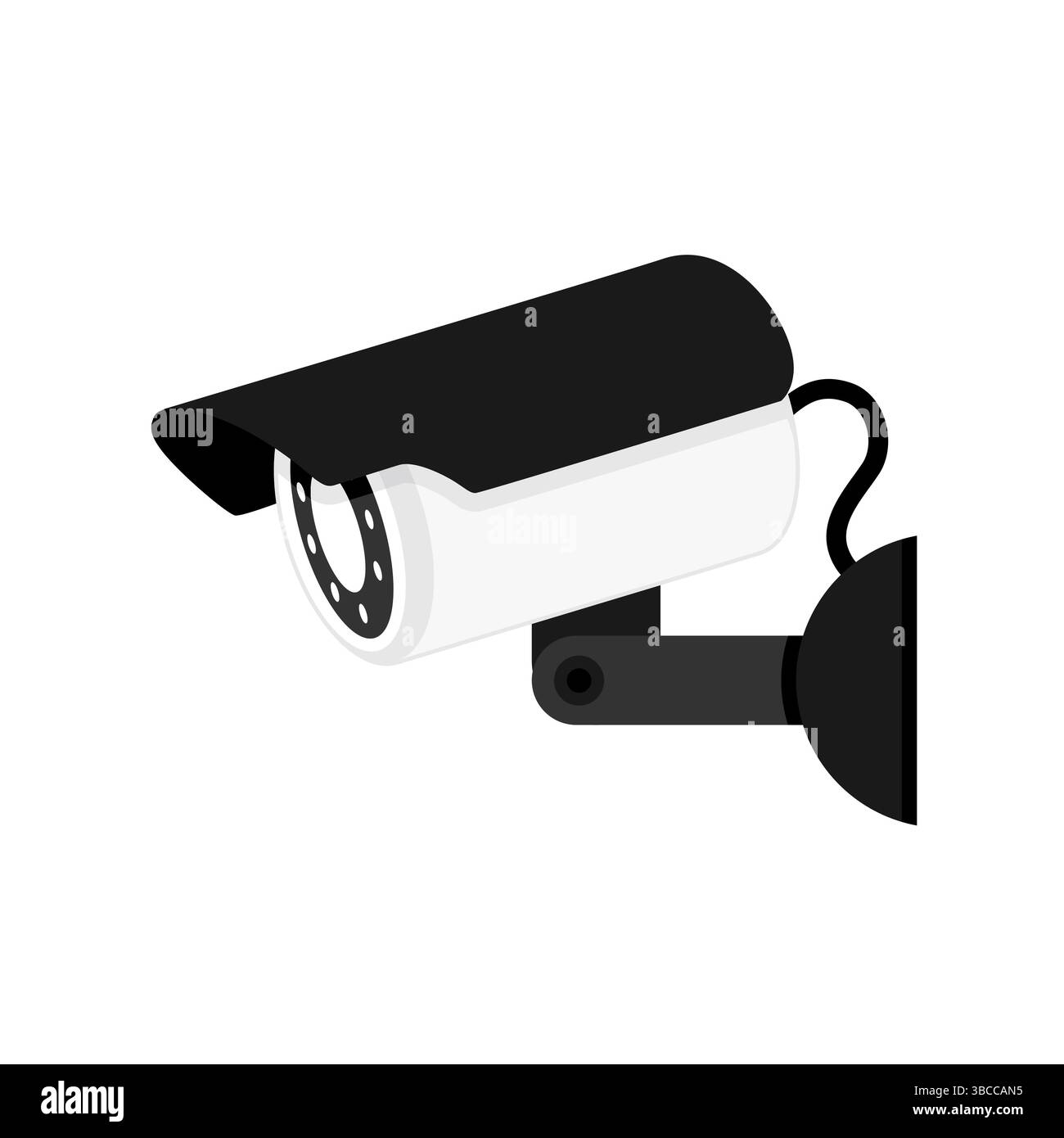 Security camera outline monitoring hi-res stock photography and images ...