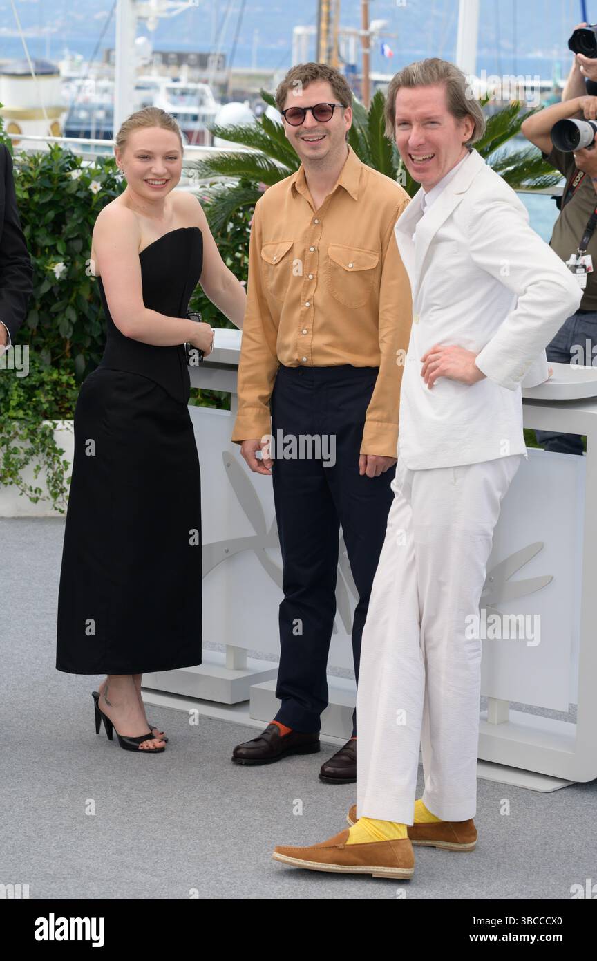 Cannes, France. 19th May, 2025. CANNES, FRANCE. May 19, 2025: Mia ...