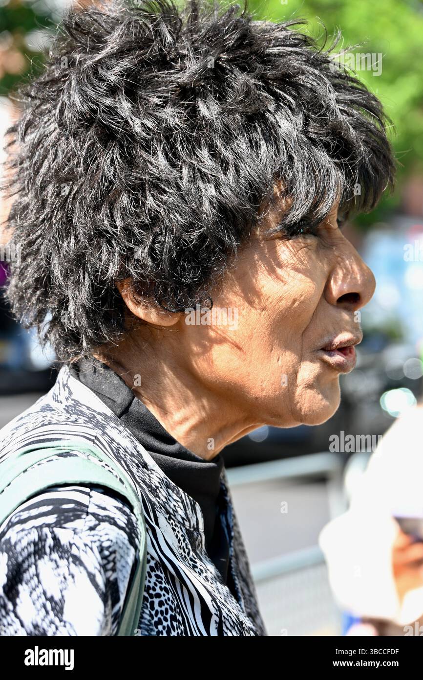 London, UK. Moira Stuart. RHS Chelsea Flower Show 2025, VIP & Press ...