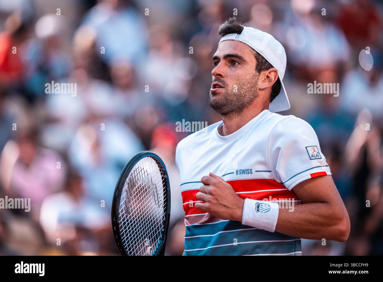 Nicolas MORENO DE ALBORAN of USA during the qualifying of the Roland-Garros 2025, French Open ...