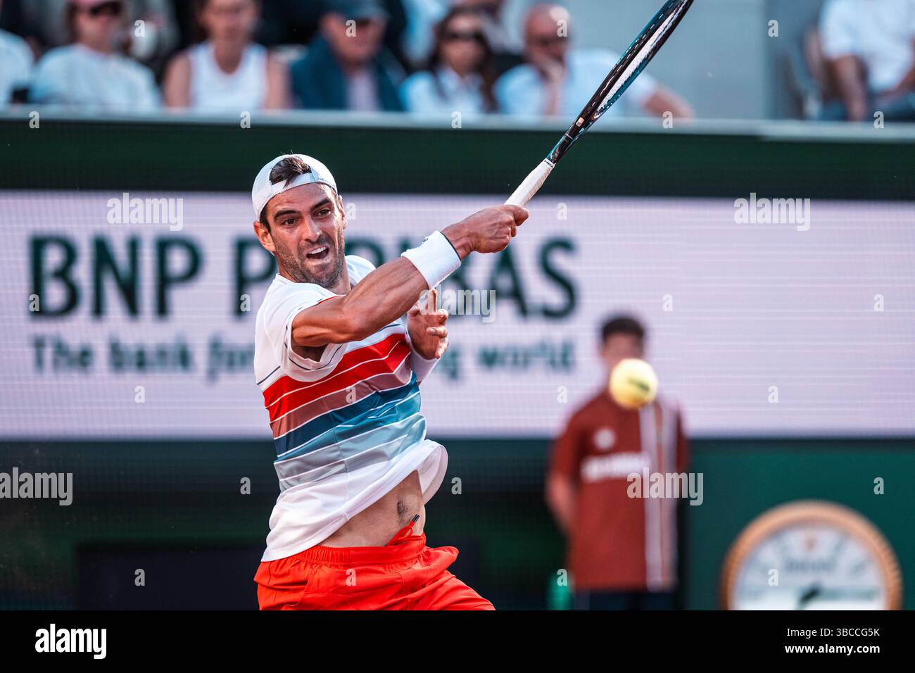 Nicolas MORENO DE ALBORAN of USA during the qualifying of the Roland-Garros 2025, French Open ...