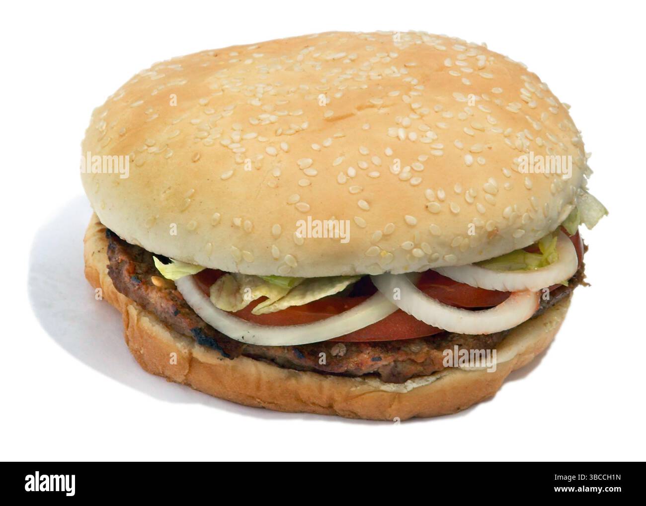 Burger king whopper hamburger Cut Out Stock Images & Pictures - Alamy