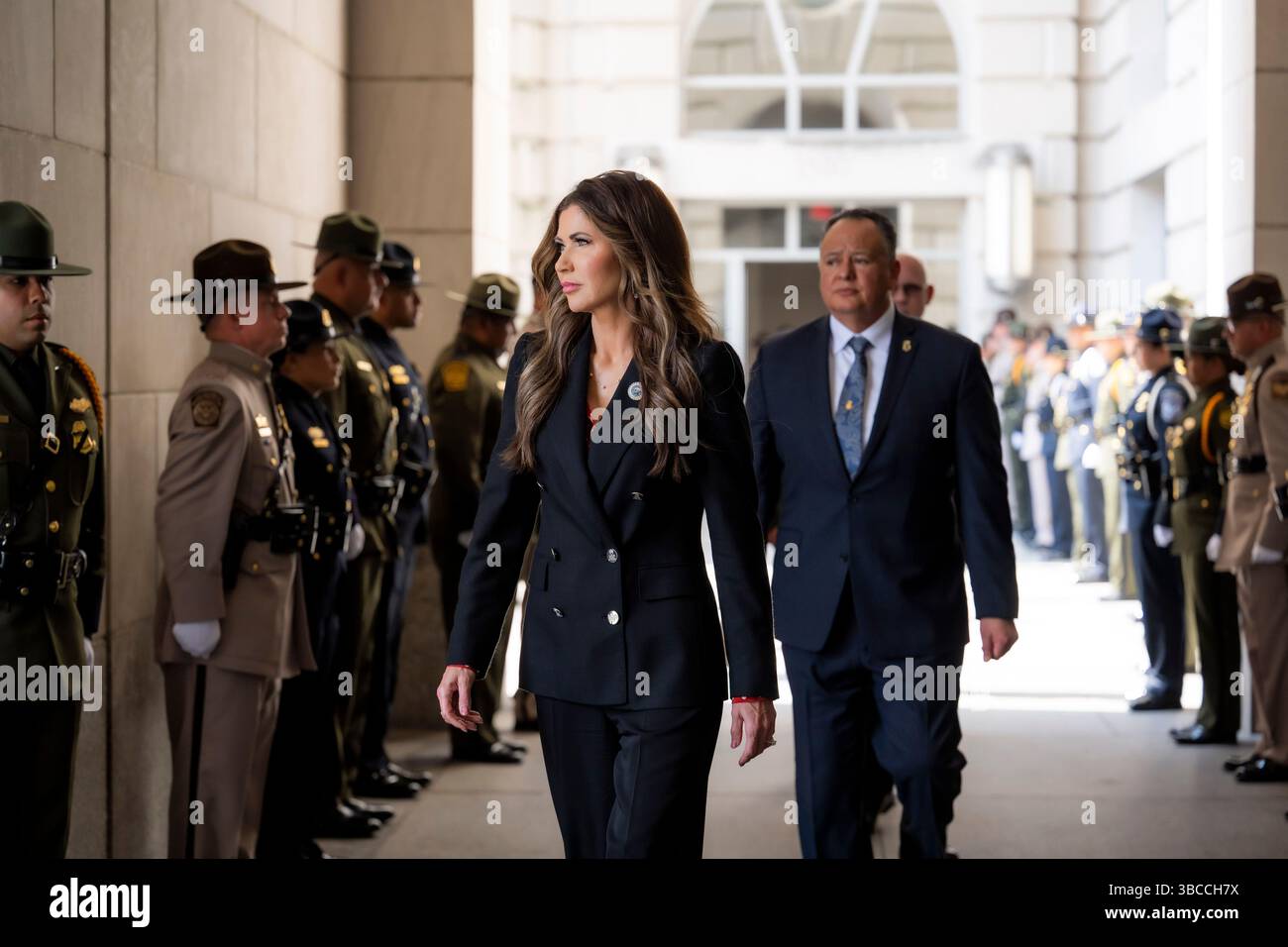 Department of Homeland Security (DHS) Secretary Kristi Noem attends the ...