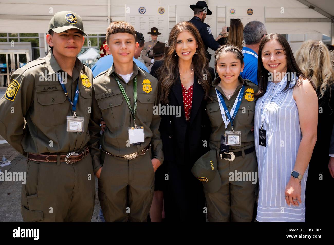 Department of Homeland Security (DHS) Secretary Kristi Noem attends the ...