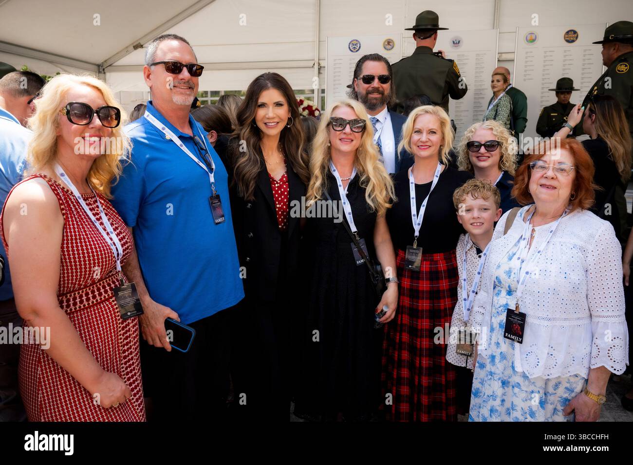 Department of Homeland Security (DHS) Secretary Kristi Noem attends the ...