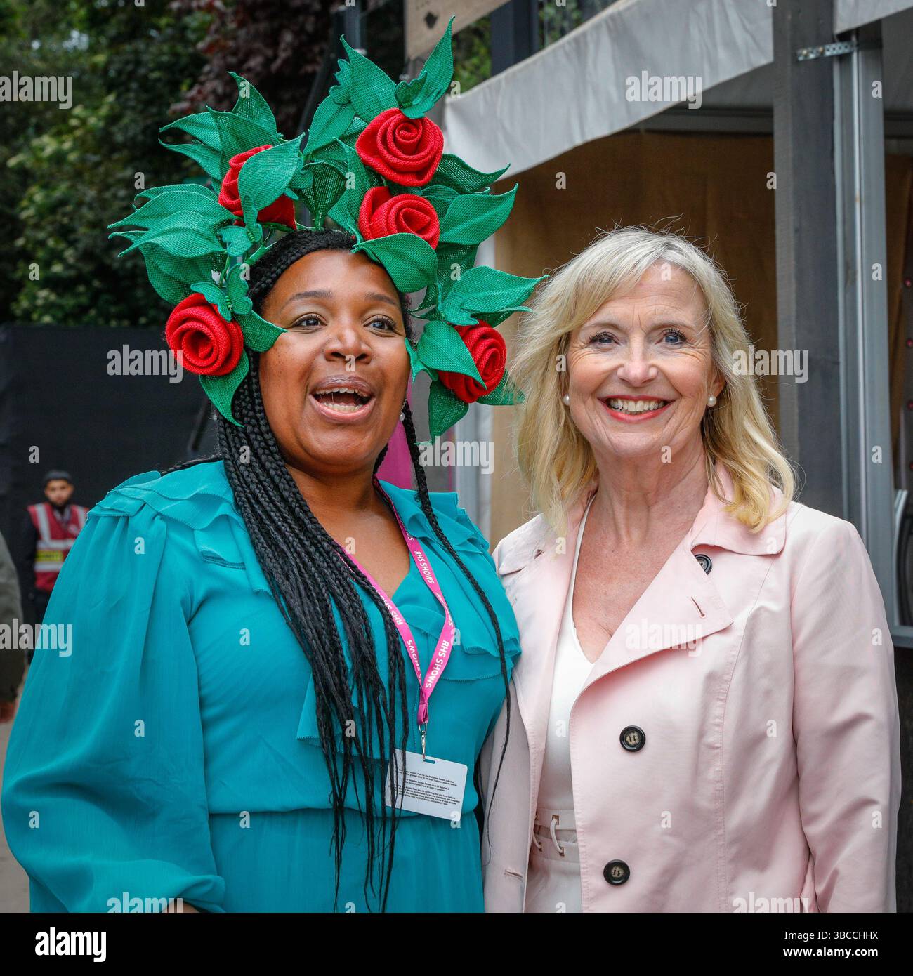 London, UK. 19th May, 2025. Carol Kirkwood and tbc. RHS Chelsea Flower ...