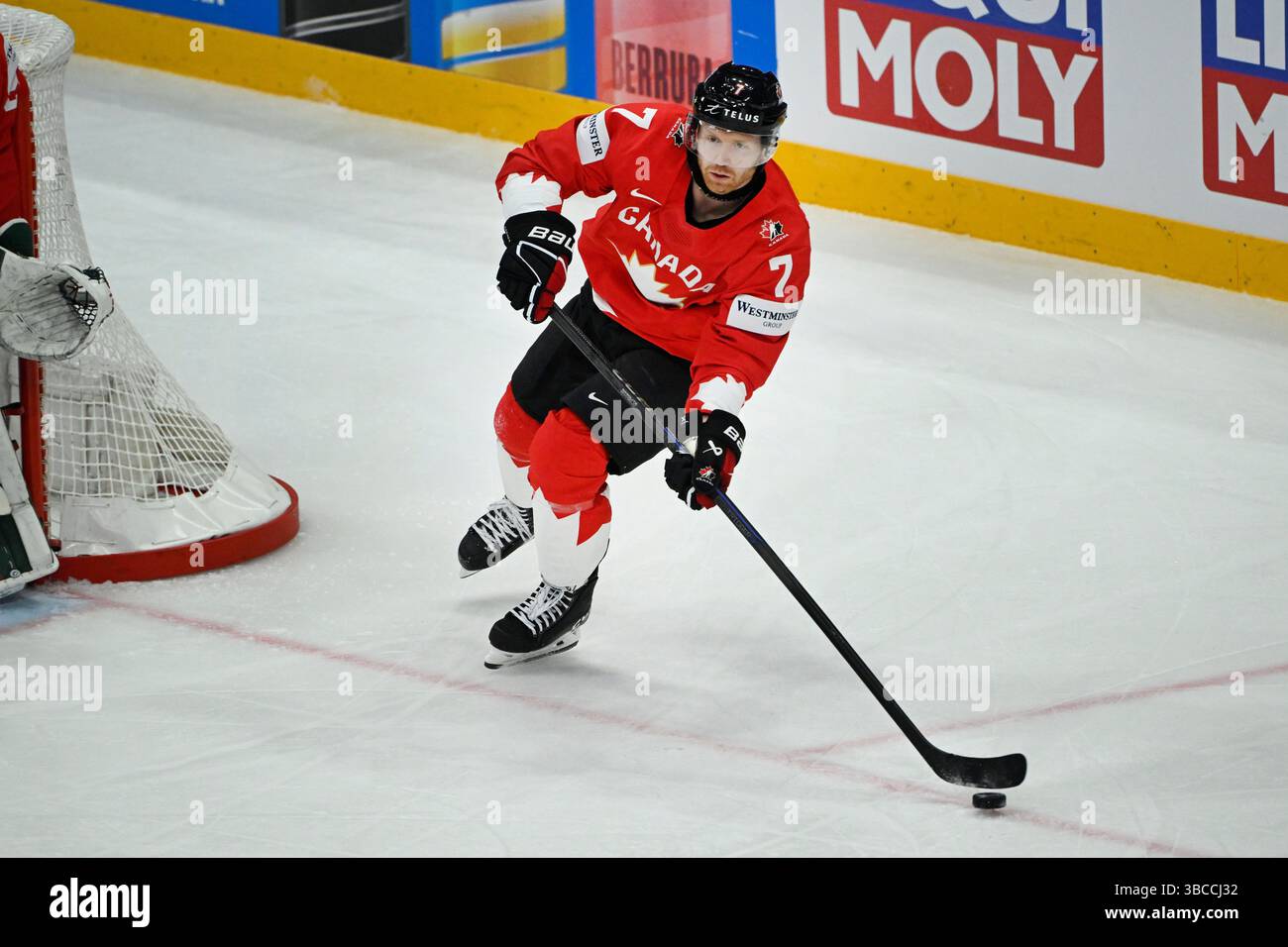 Canada's Mike Matheson during the IIHF Ice Hockey World Championship ...