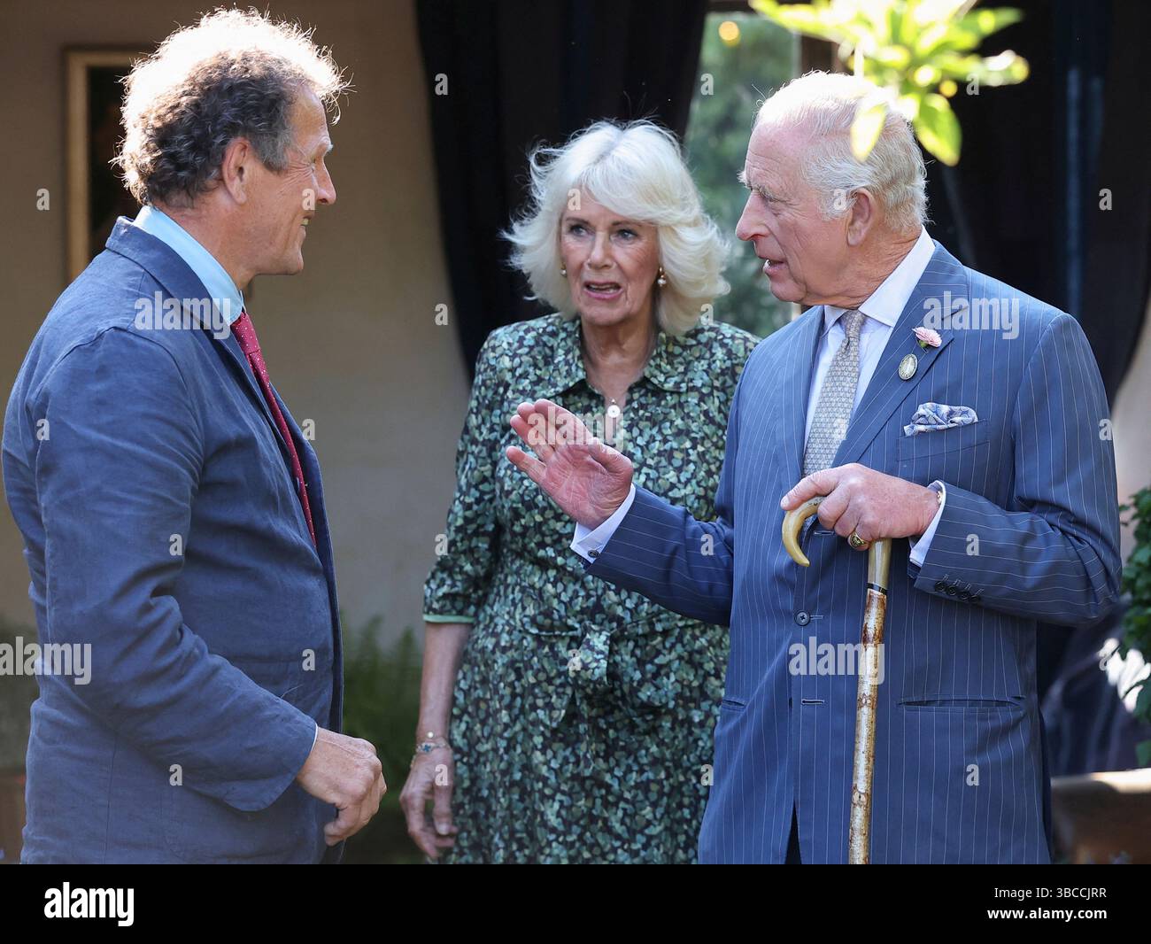 Britain's King Charles III, patron of the Royal Horticultural Society ...