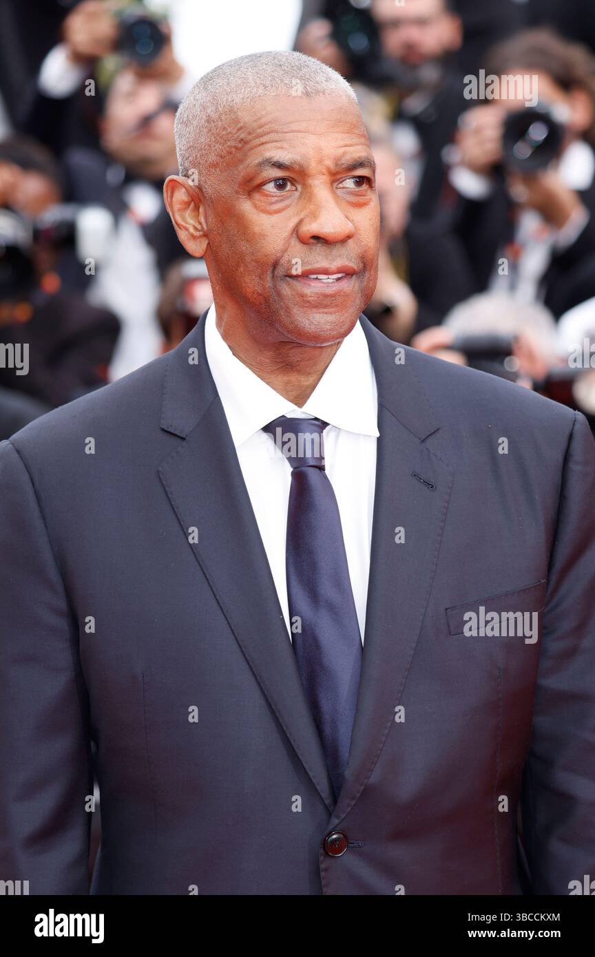 Denzel Washington bei der Premiere des Kinofilms 'Highest 2 Lowest' auf ...