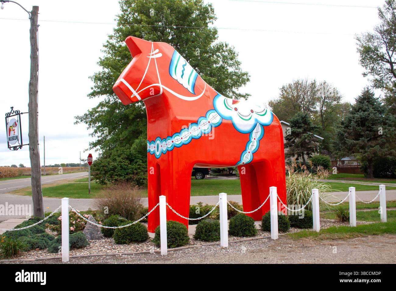 The Swedish American Museum in Swedesburg, Iowa Stock Photo - Alamy