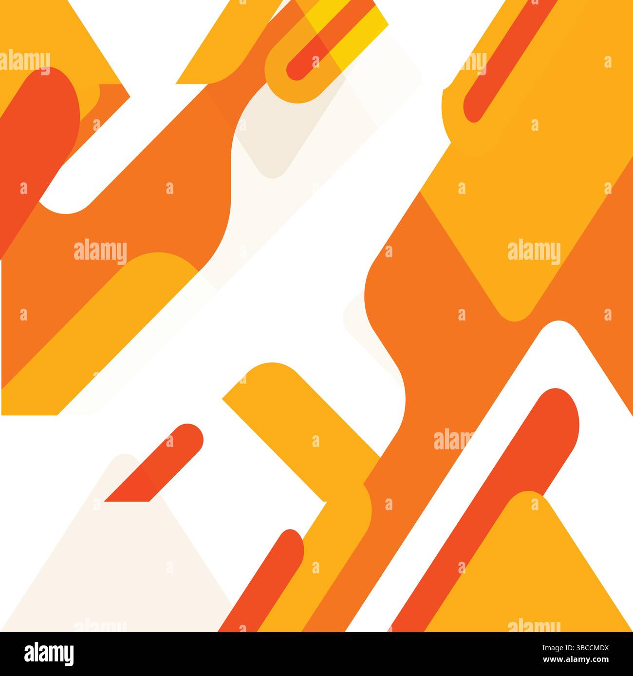 Flat Abstract Shapes Design Modern Minimalist Art. This high-resolution ...