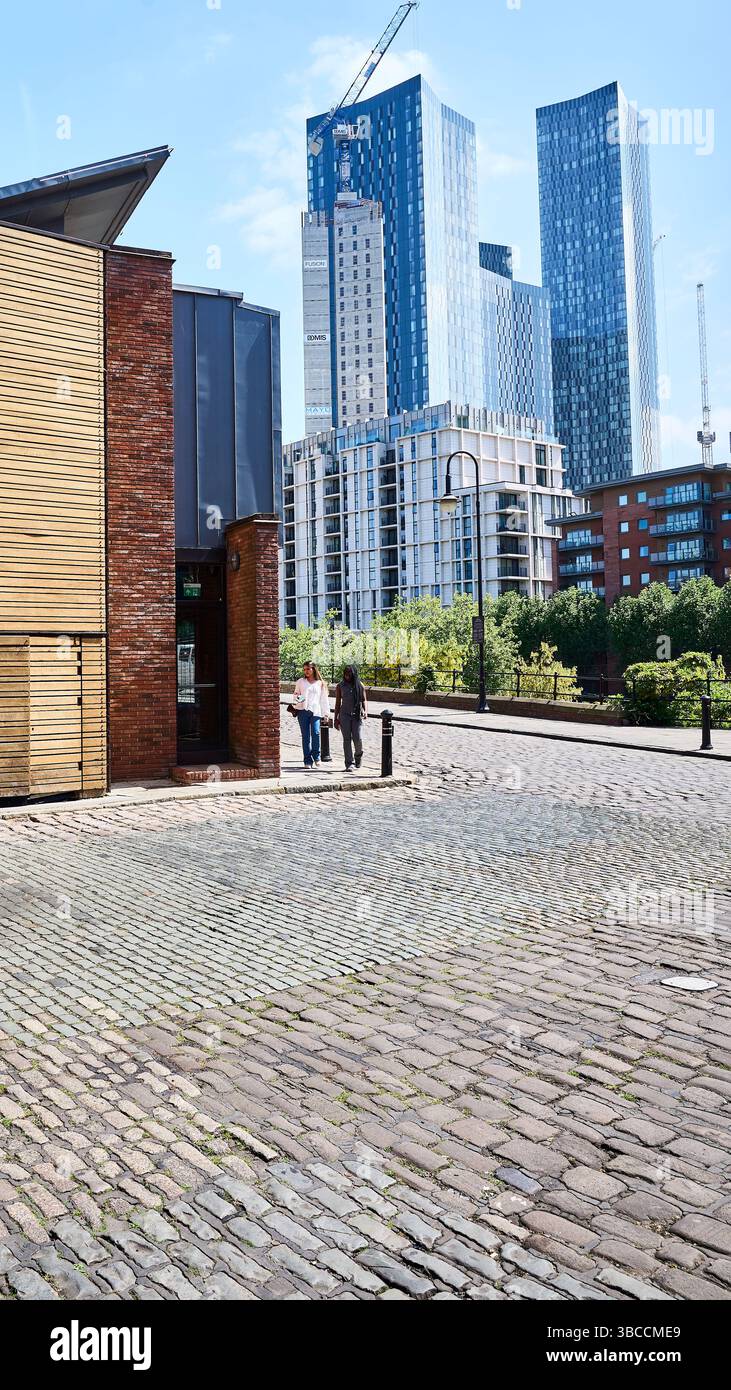 Albert's Shed canalside restaurant in Castlefield,Manchester,UK Stock ...