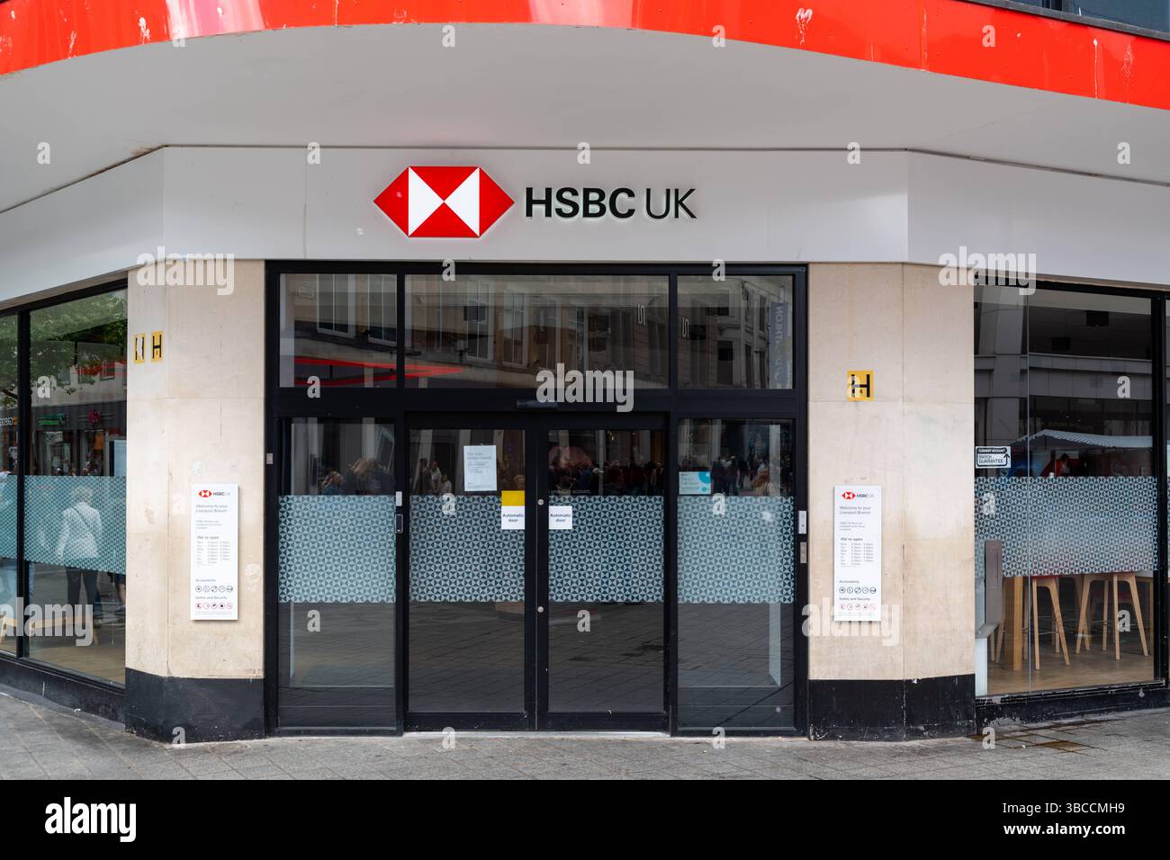 Liverpool, England - May 4, 2025: HSBC UK branch in Liverpool city ...