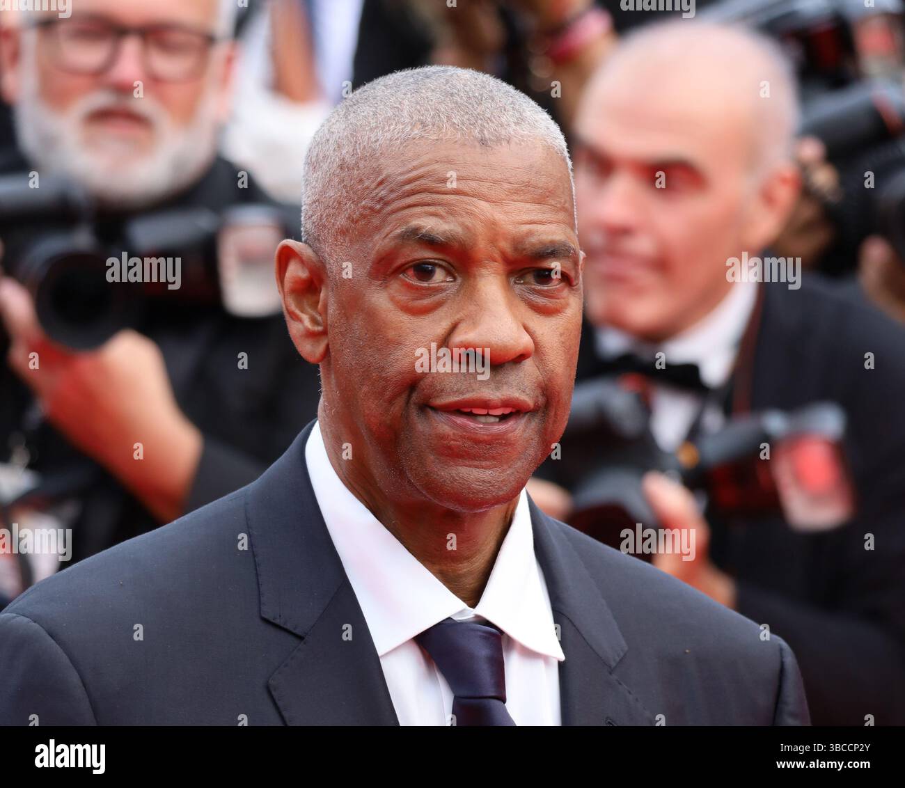 Cannes, France, 19th May, 2025. Denzel Washington arriving on the red ...