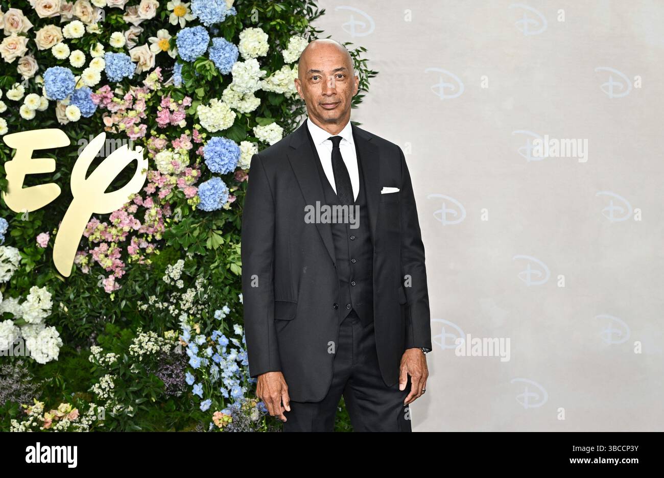 Byron Pitts attends the Disney 2025 Upfront presentation at the North ...