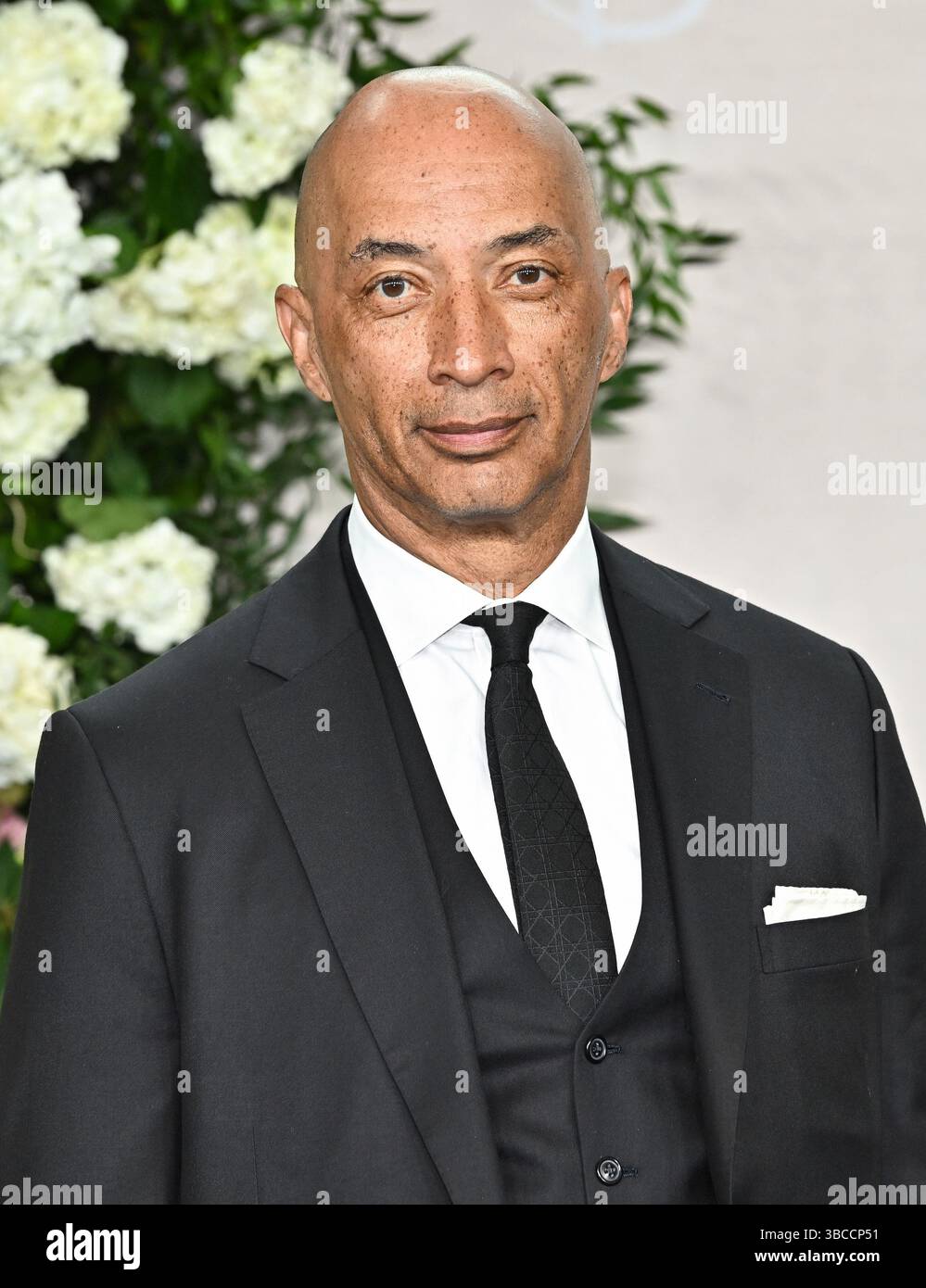 Byron Pitts attends the Disney 2025 Upfront presentation at the North ...