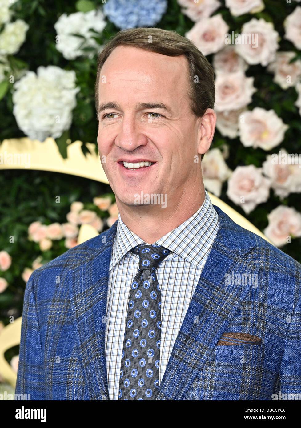 Peyton Manning attends the Disney 2025 Upfront presentation at the ...