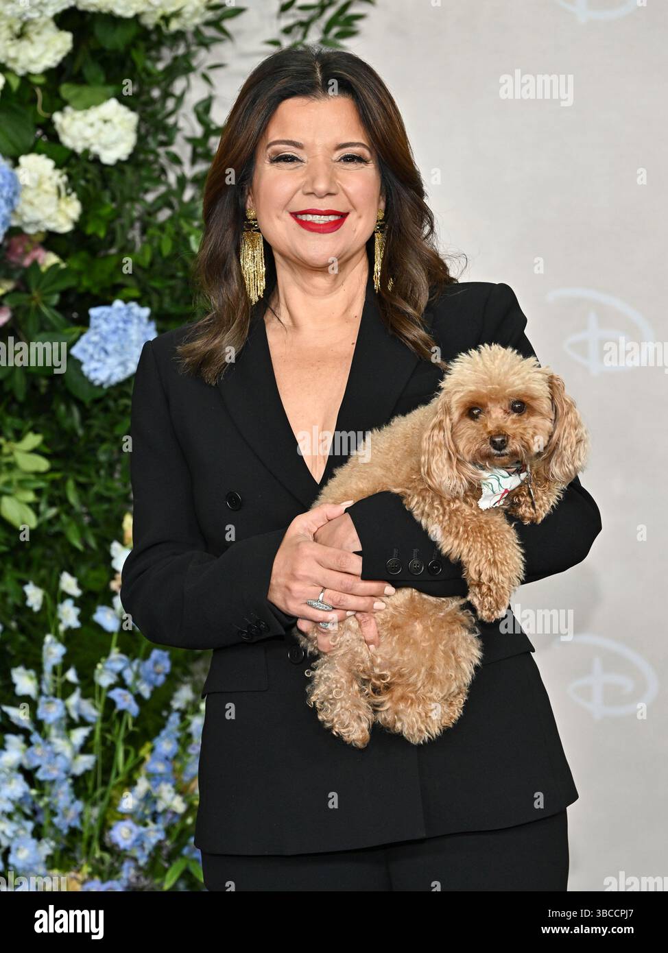 Ana Navarro and ChaCha attend the Disney 2025 Upfront presentation at ...