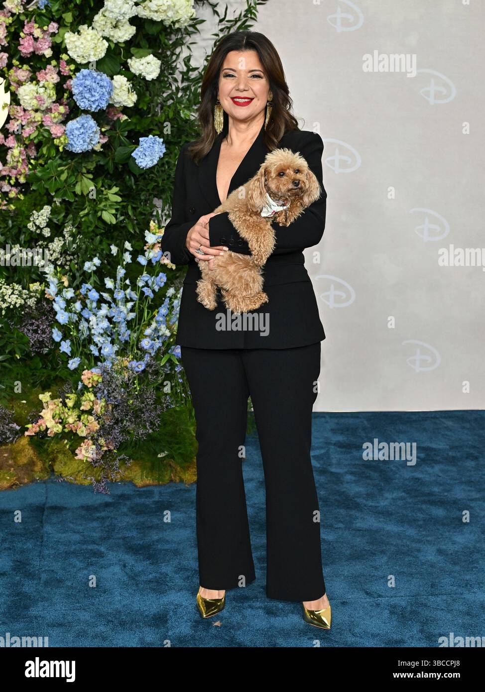 Ana Navarro and ChaCha attend the Disney 2025 Upfront presentation at ...