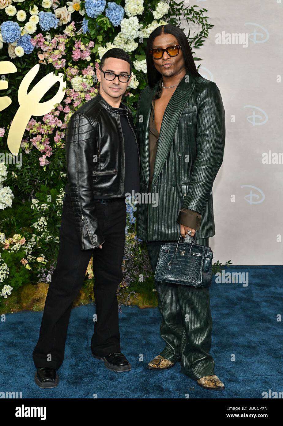 Christian Siriano, left, and Law Roach attend the Disney 2025 Upfront ...
