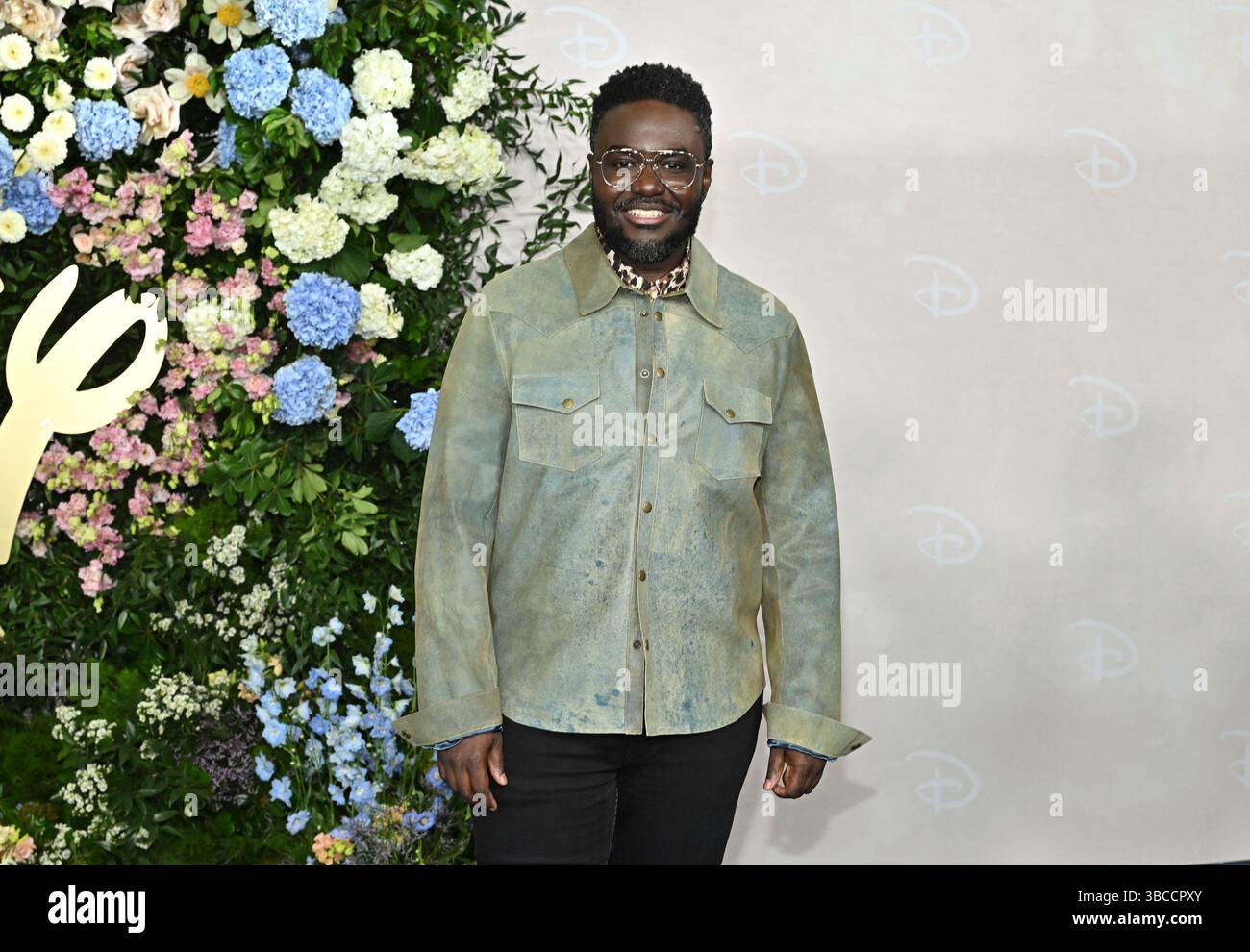 Babou Ceesay attends the Disney 2025 Upfront presentation at the North ...