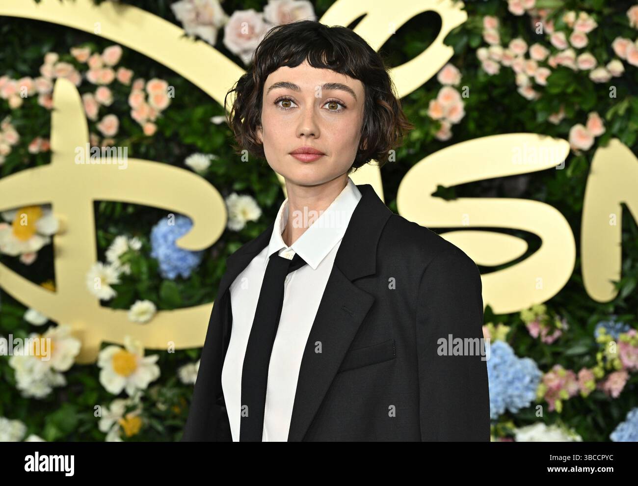 Sydney Chandler attends the Disney 2025 Upfront presentation at the ...