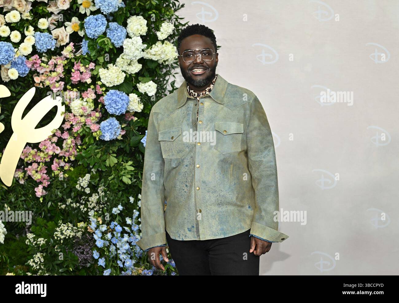 Babou Ceesay attends the Disney 2025 Upfront presentation at the North ...