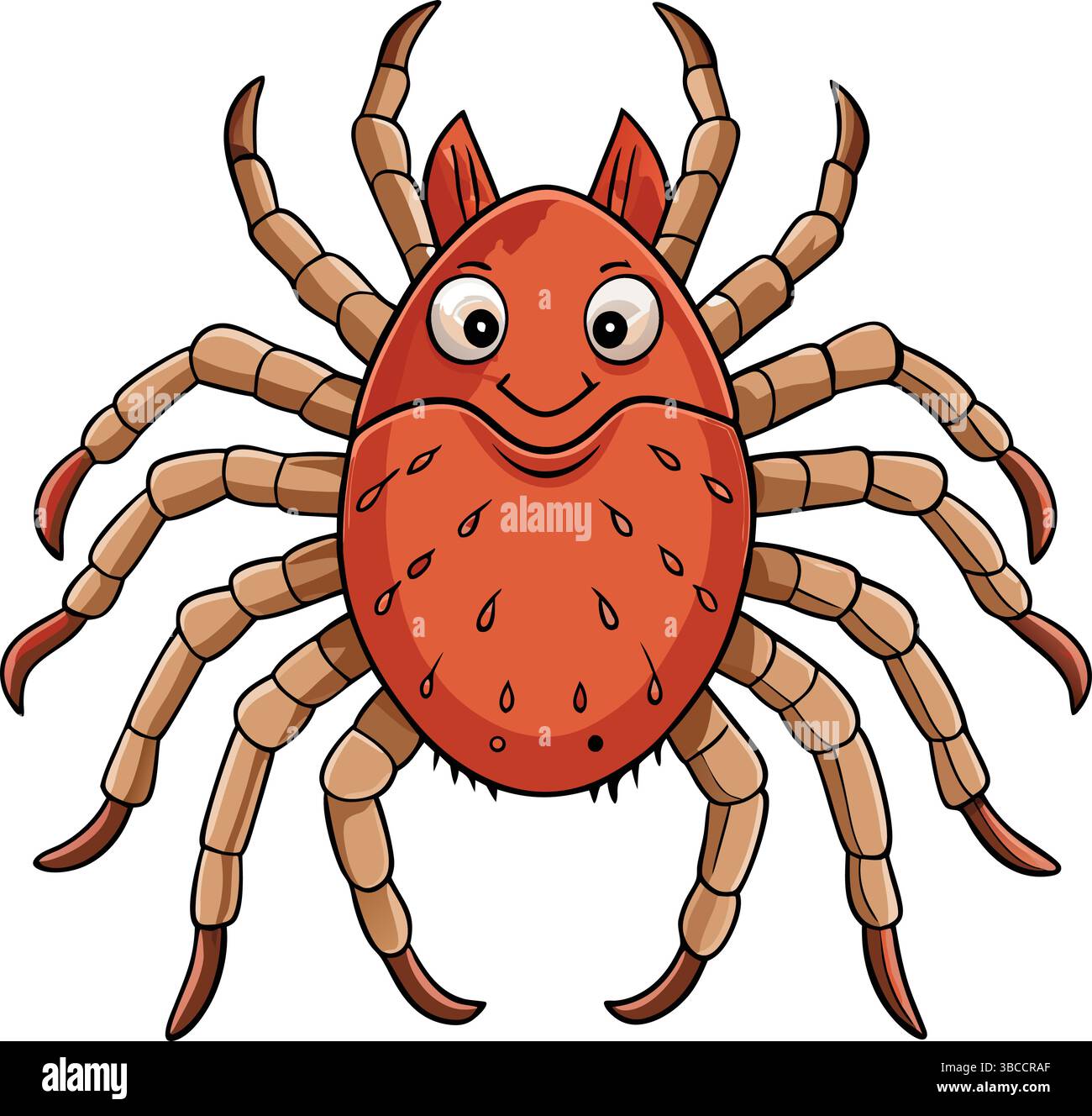 Red cartoon tick image hi-res stock photography and images - Alamy