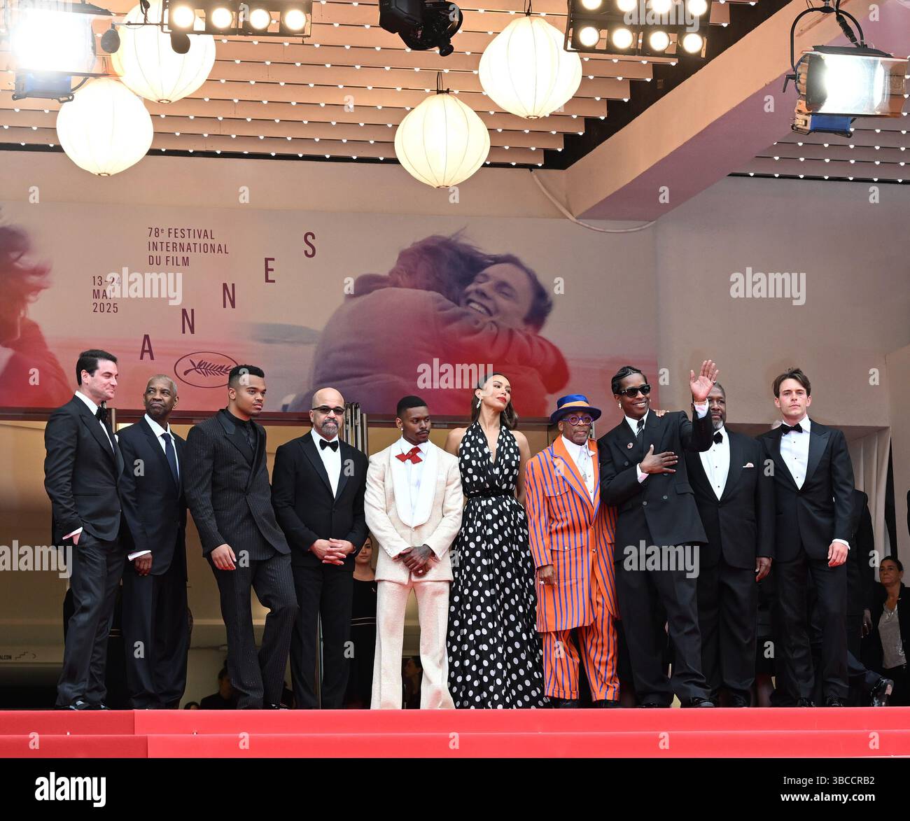 American actress Ilfenesh Hadera, director Spike Lee, actors Denzel ...