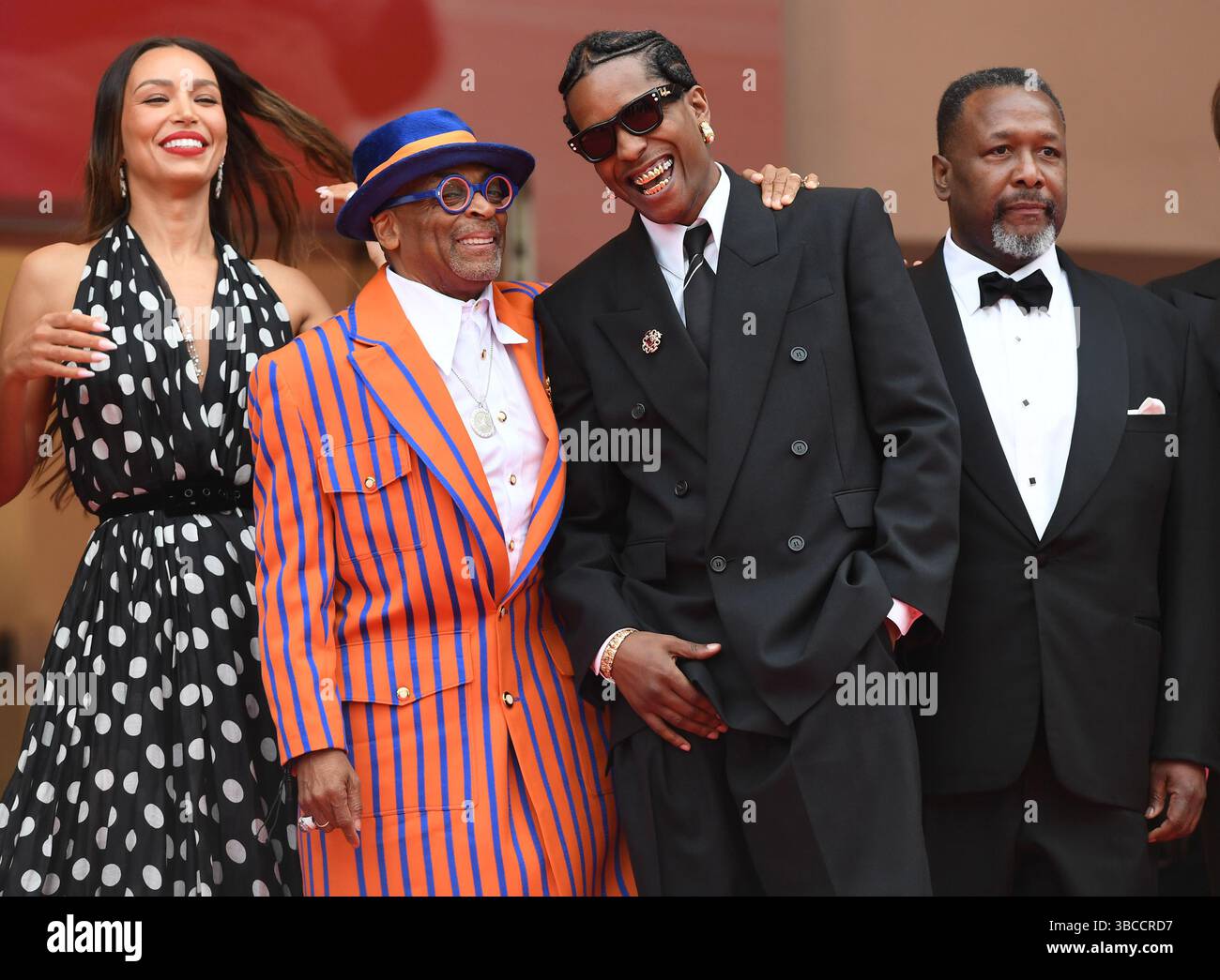 American actress Ilfenesh Hadera, director Spike Lee, actor Wendell ...