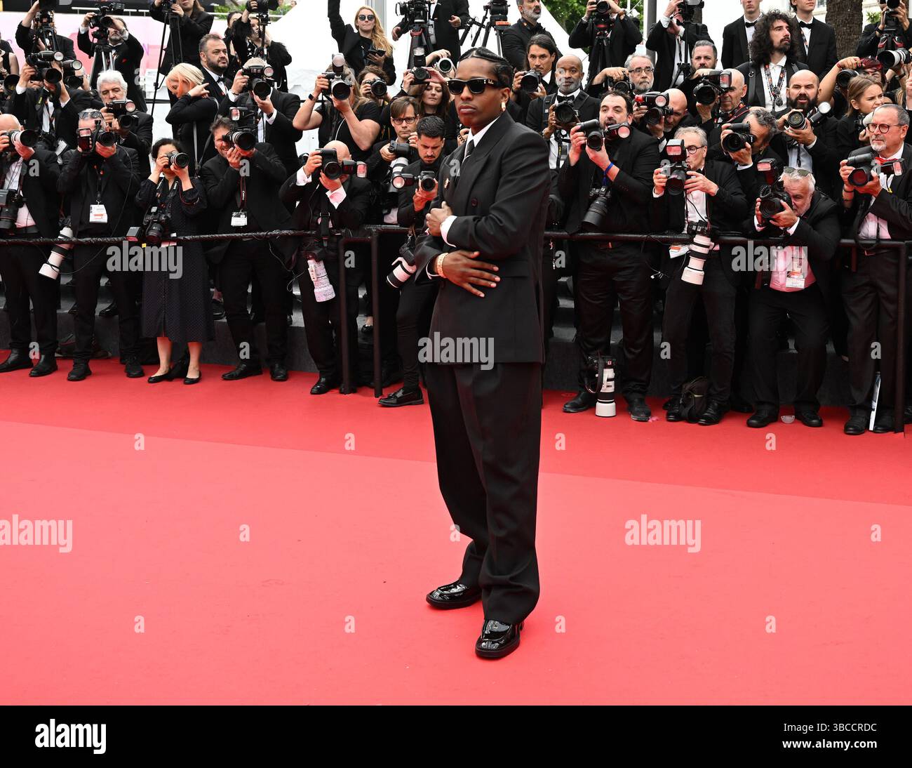American actor/ musician Asap Rocky attends the premiere of Highest 2 ...