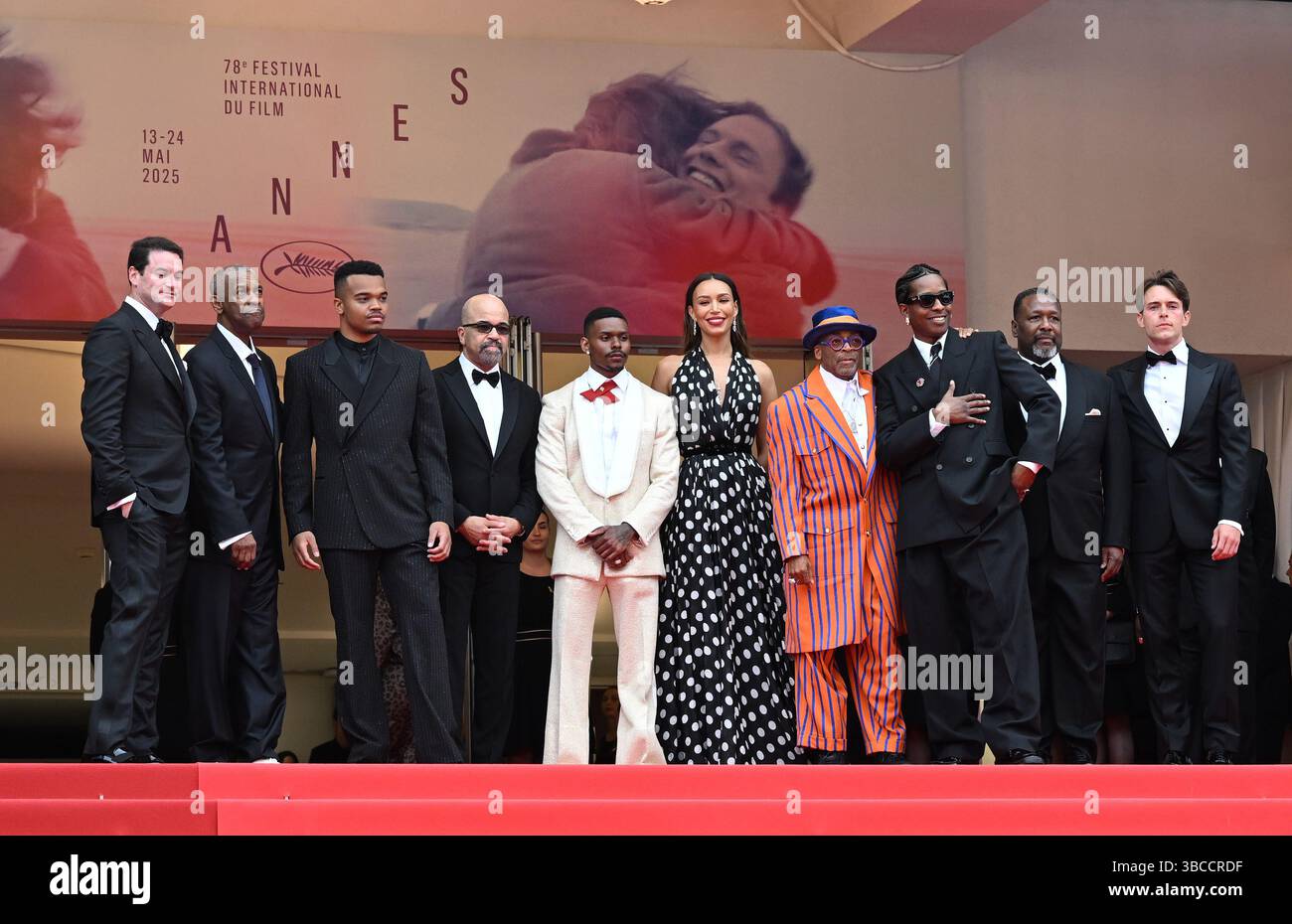 American actress Ilfenesh Hadera, director Spike Lee, actors Denzel ...