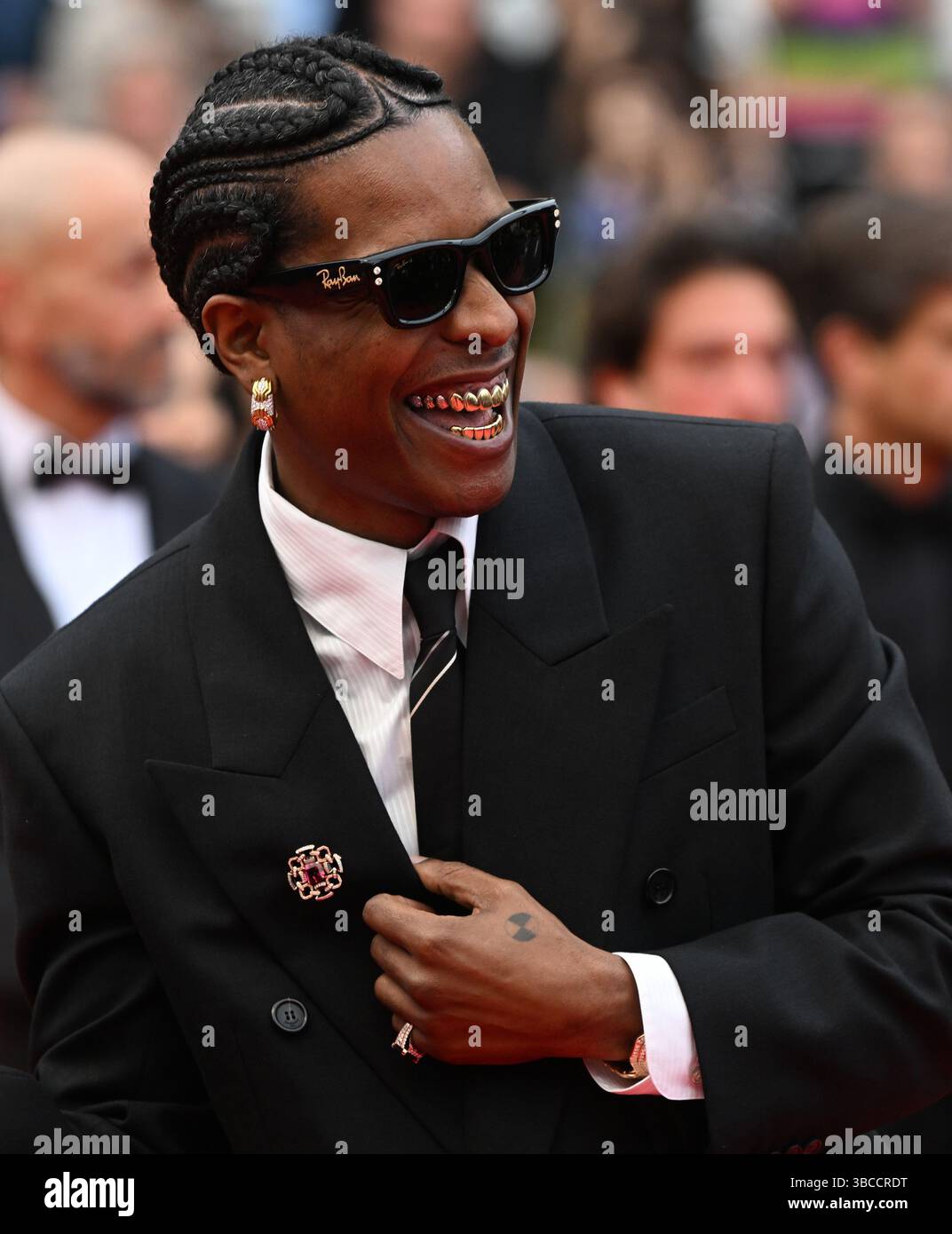 American actor/ musician Asap Rocky attends the premiere of Highest 2 ...