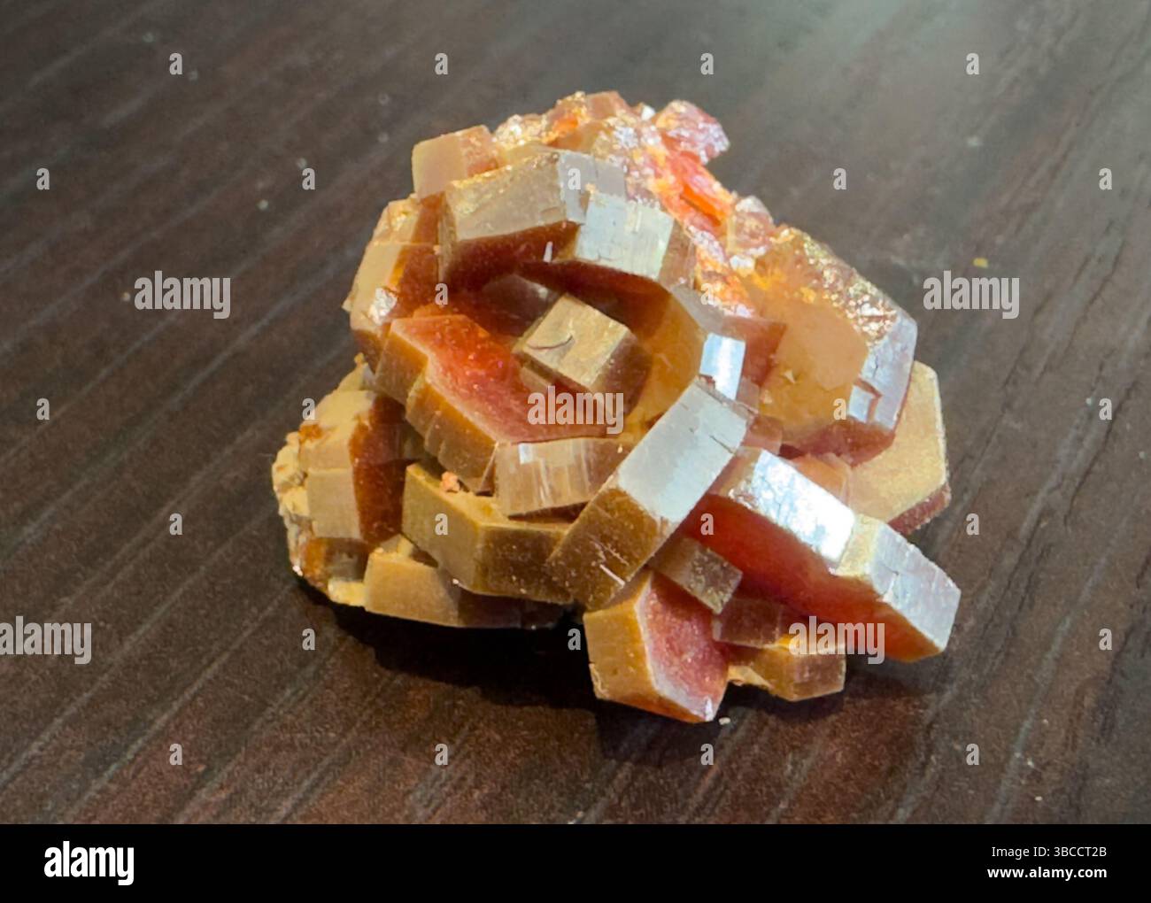 Vanadinite gemstone mineral from Morocco geology Stock Photo - Alamy