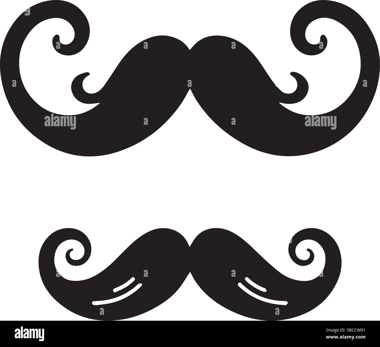 Mustache graphic for crafts hi-res stock photography and images - Alamy