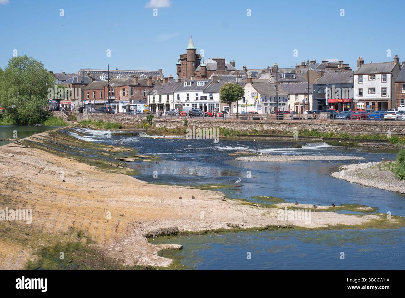 17th May 2025, dry weather and lack of rain results in low water levels ...