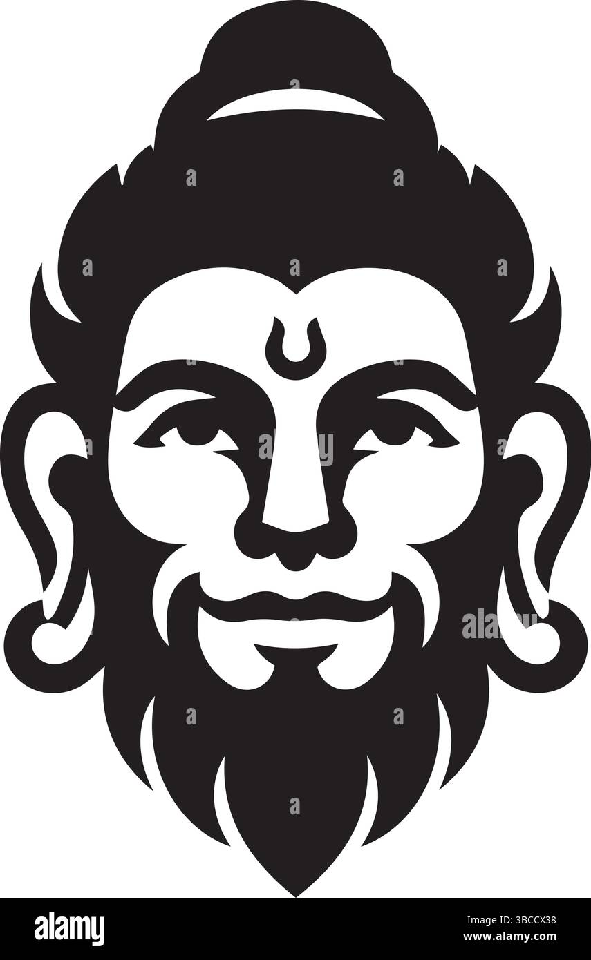 Hanuman logo hi-res stock photography and images - Alamy