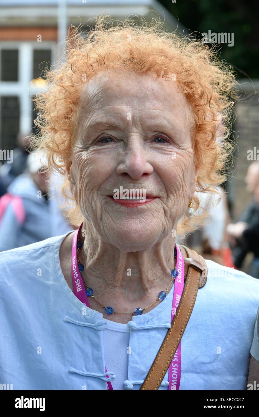 London, UK. Judy Parfitt, RHS Chelsea Flower Show 2025, VIP & Press Day ...