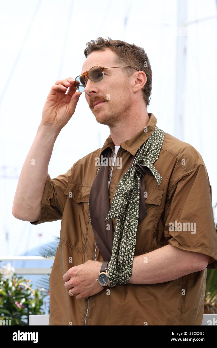 Cannes, France. 19th May, 2025. Benedict Cumberbatch at 'The Phoenician ...